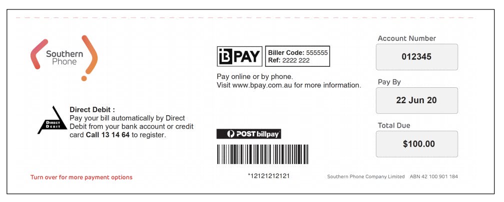 Paying My Bill | Southern Phone