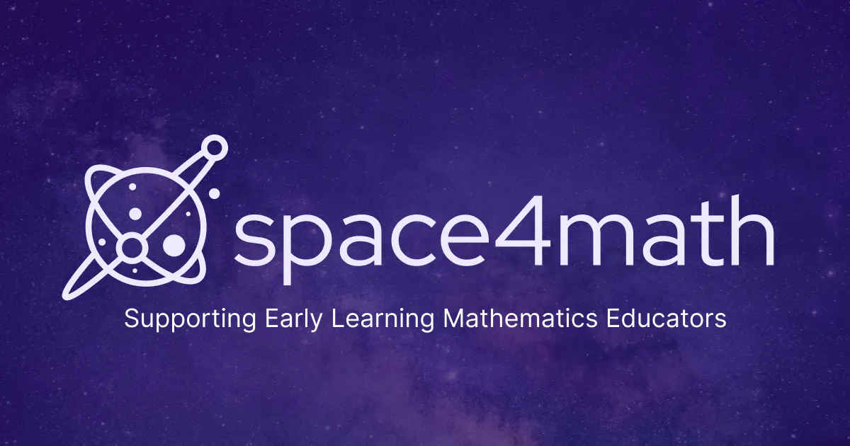 Space4Math - Early Learning Mathematics Professional Development and ...