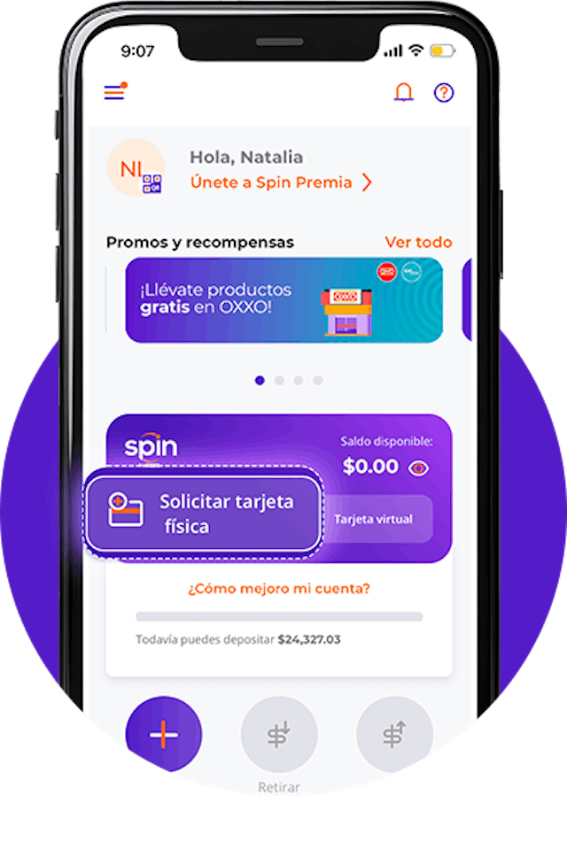Nueva Tarjeta | Spin by OXXO