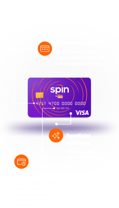 Obtén tu Tarjeta Visa en pocos minutos | Spin by OXXO