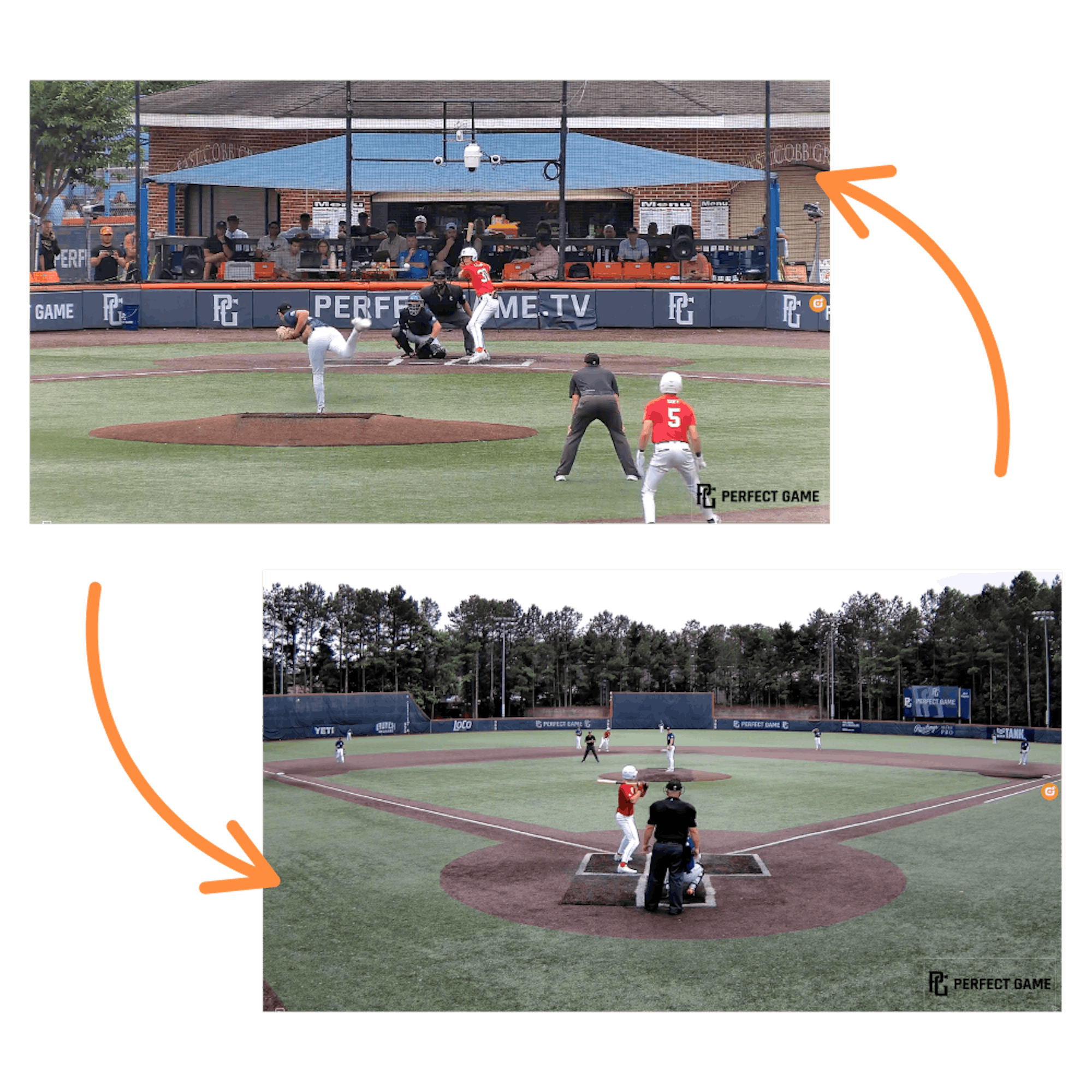 Sporfie for Baseball – AI Camera Switching & Live Streaming | Sporfie