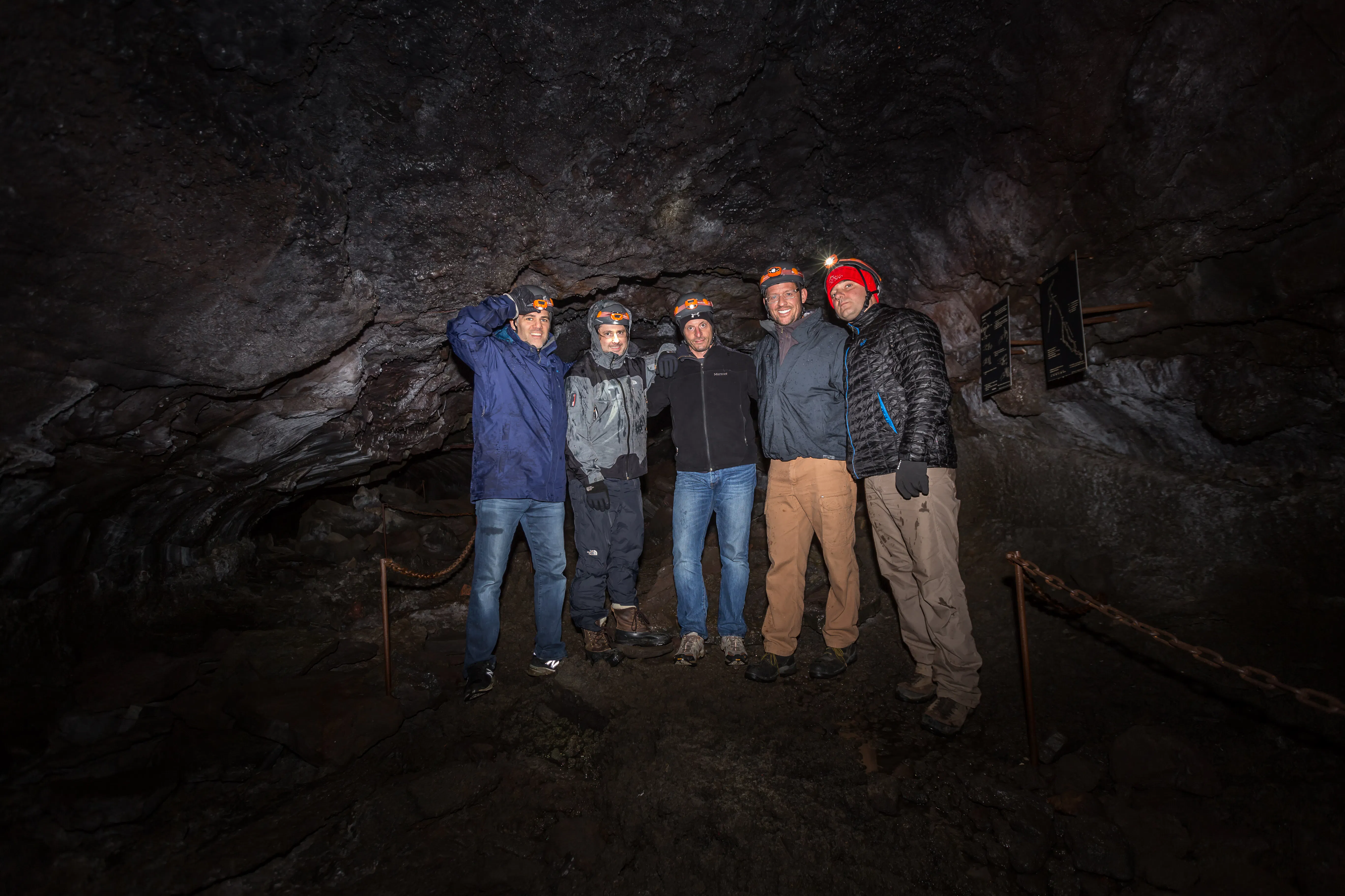 Lava cave exploration - Stag group activity - Lava tunnel tours in Iceland