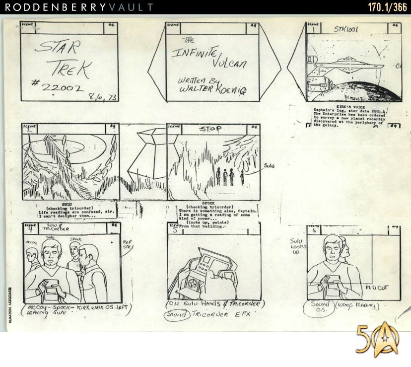 From the Vault | Star Trek: The Animated Series Concept Art, Scripts ...