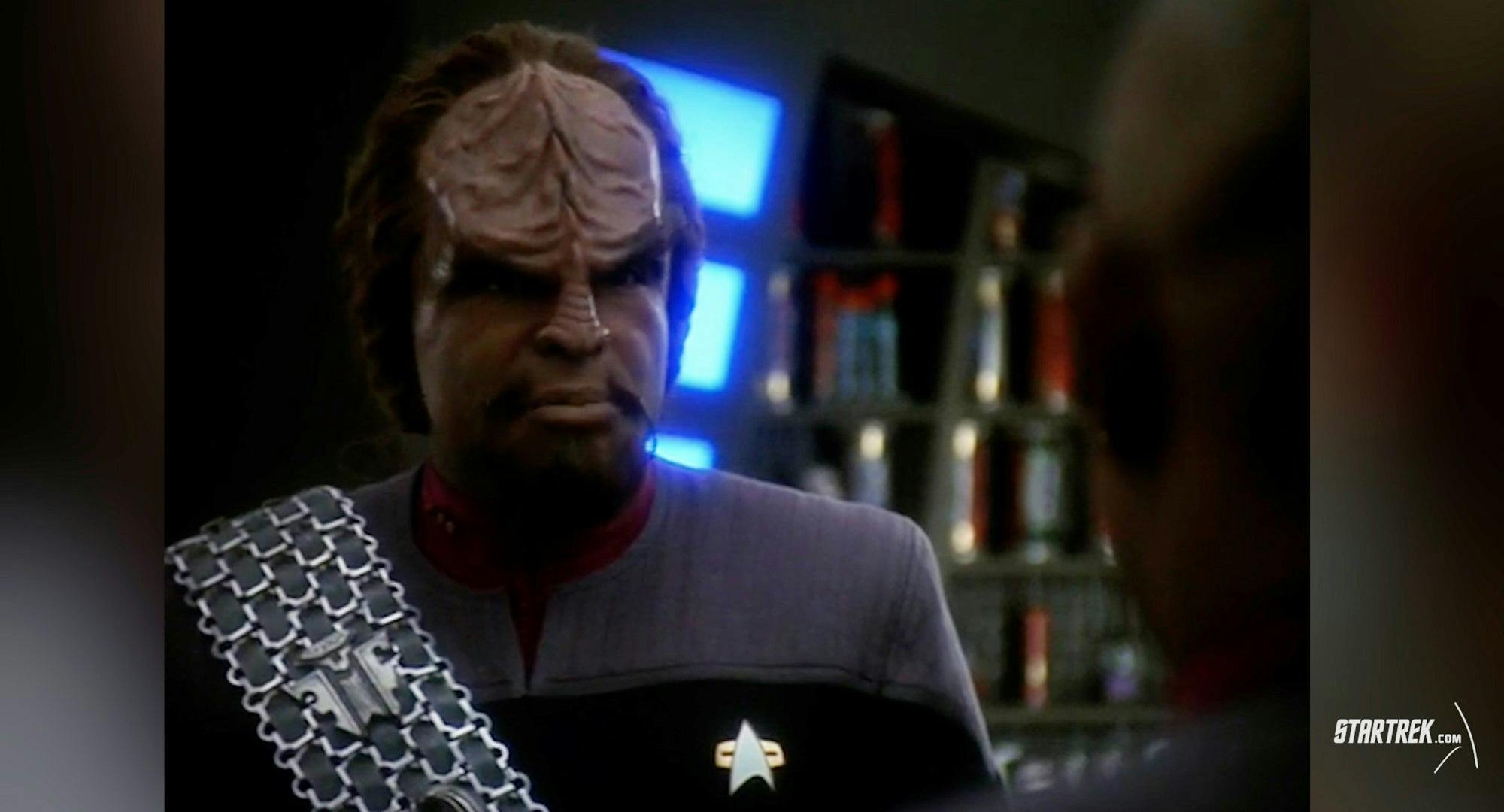 Star Trek Deep Space Nine Worf Saves Dax At All Costs Star Trek