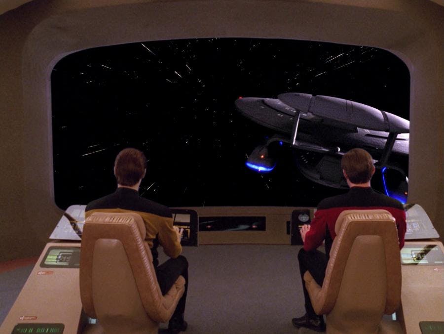 Nebula Class Starship Bridge