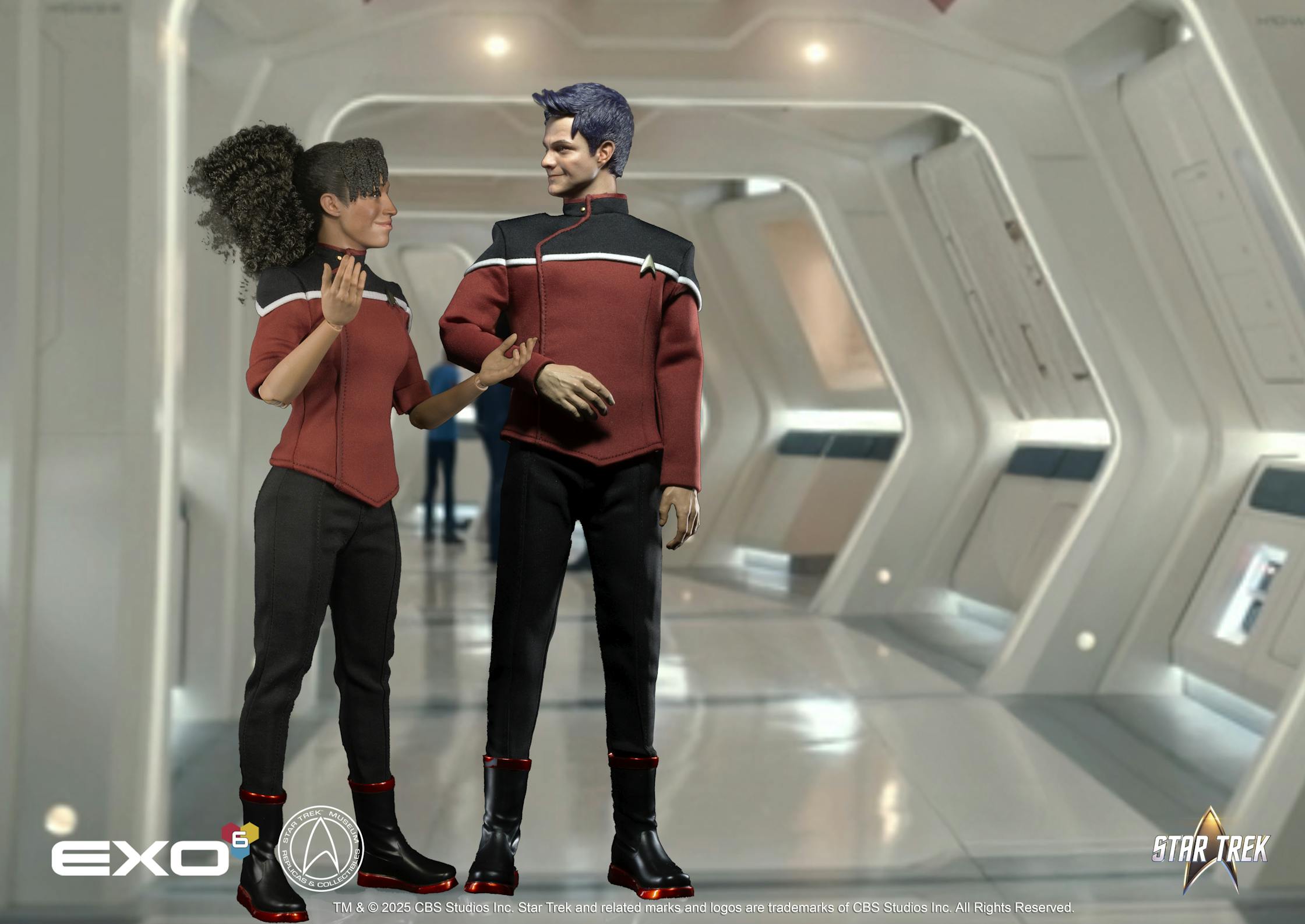 EXO-6 Brings the Strange New Worlds / Lower Decks Crossover to Life with Unique Collectibles