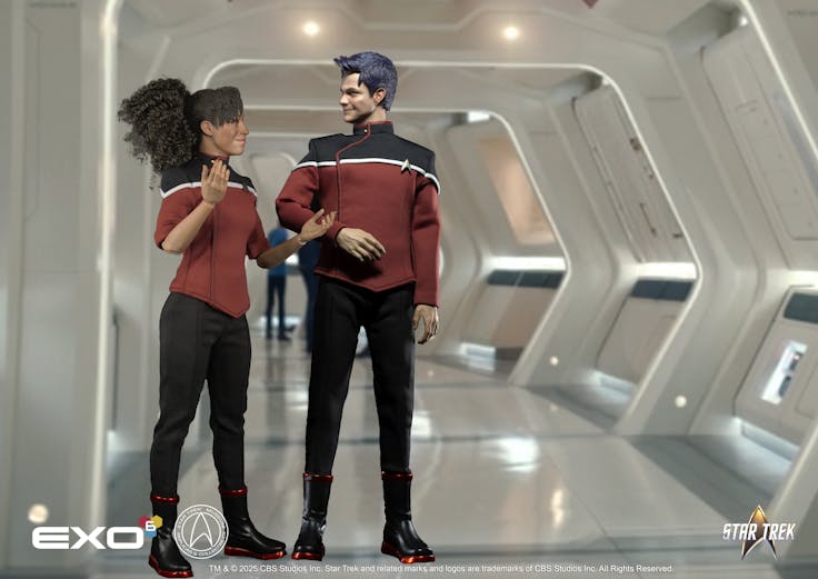 EXO-6 Brings the Strange New Worlds / Lower Decks Crossover to Life with Unique Collectibles ...