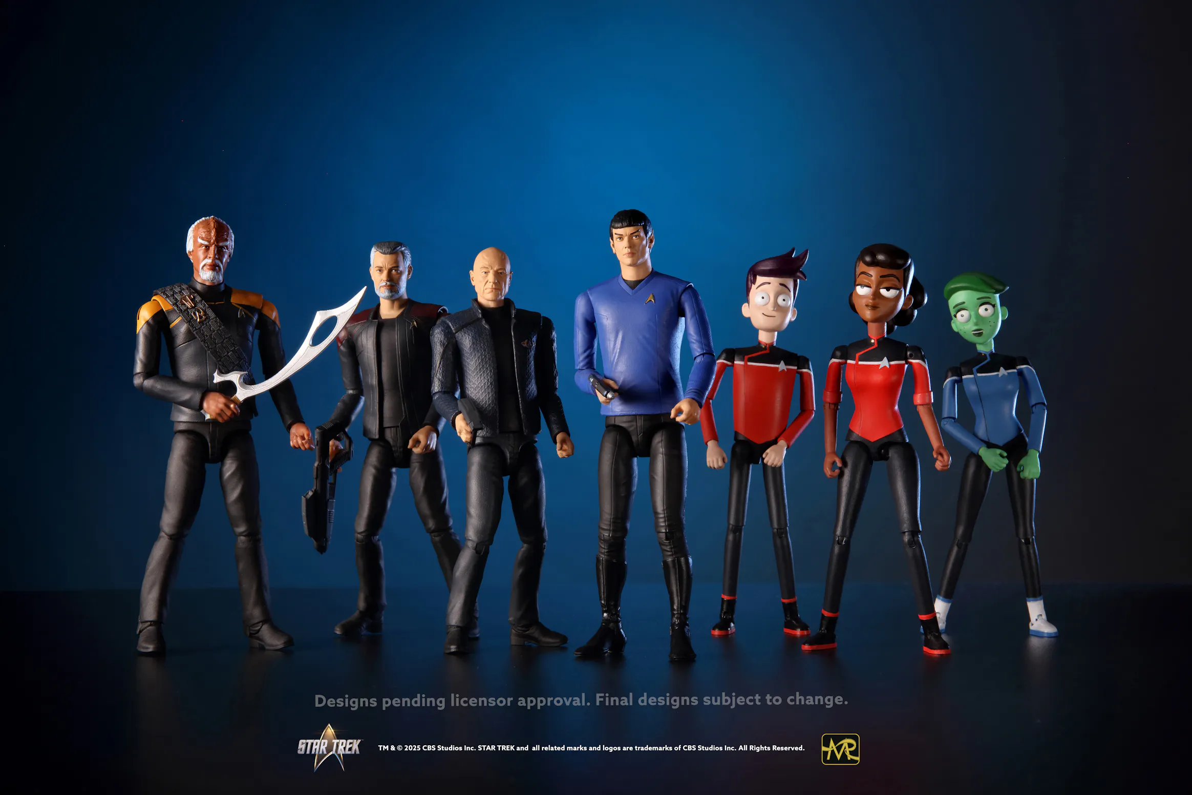 Master Replicas Reveals New Line of Star Trek Action Figures