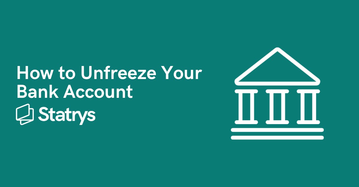 How To Unfreeze Your Bank Account In 2023 Statrys