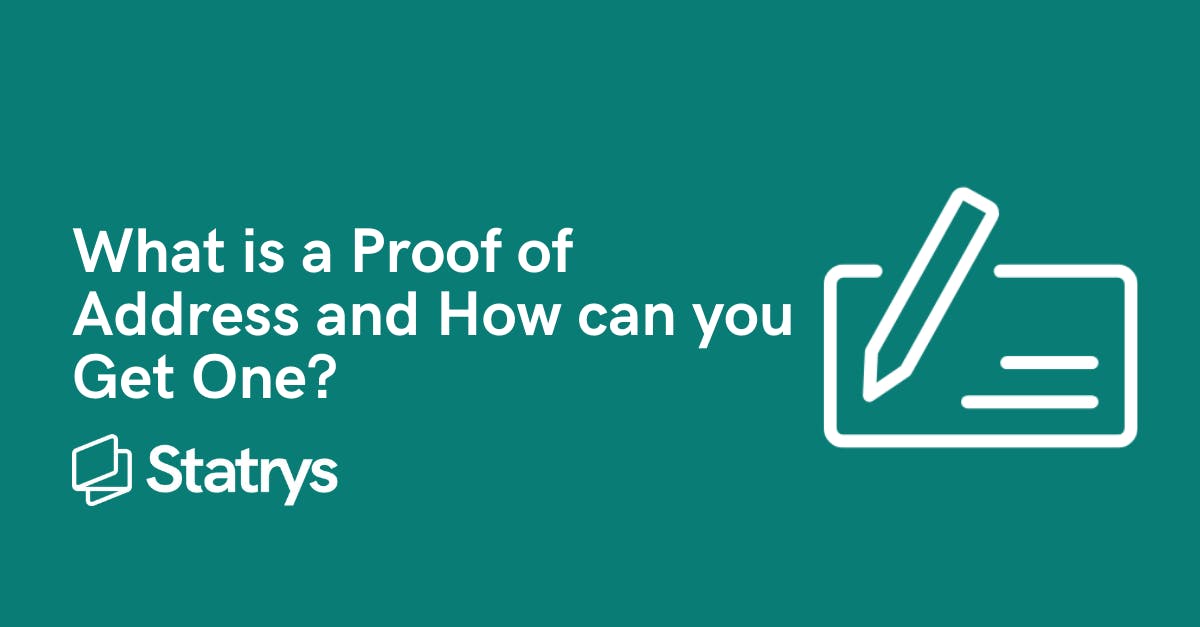 What Is A Proof Of Address And How Can You Get One Statrys what-is-a-proof-of-address-and-how-can-you-get-one-statrys