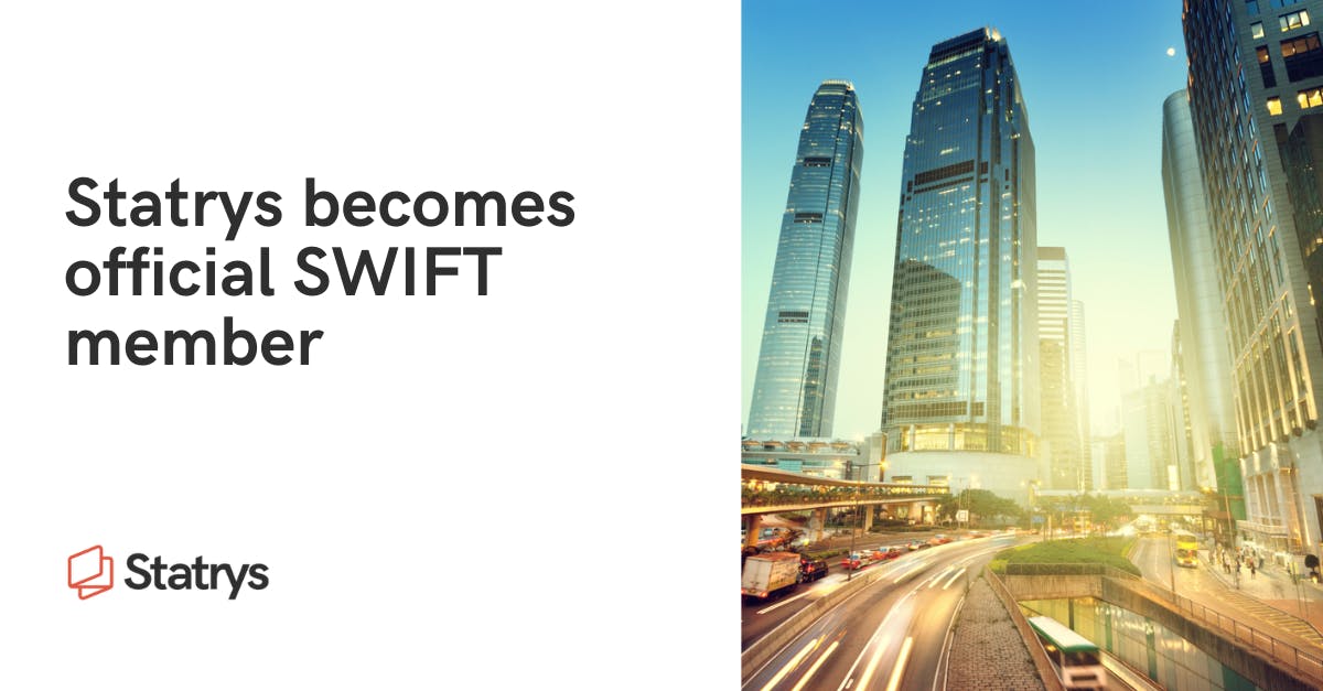 Statrys becomes an official SWIFT member | Statrys