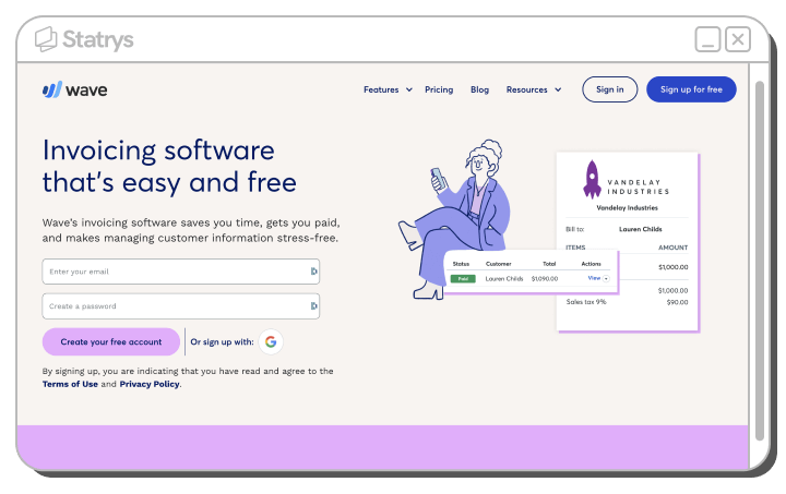 5 Best Free Invoicing Software in 2025 | Statrys