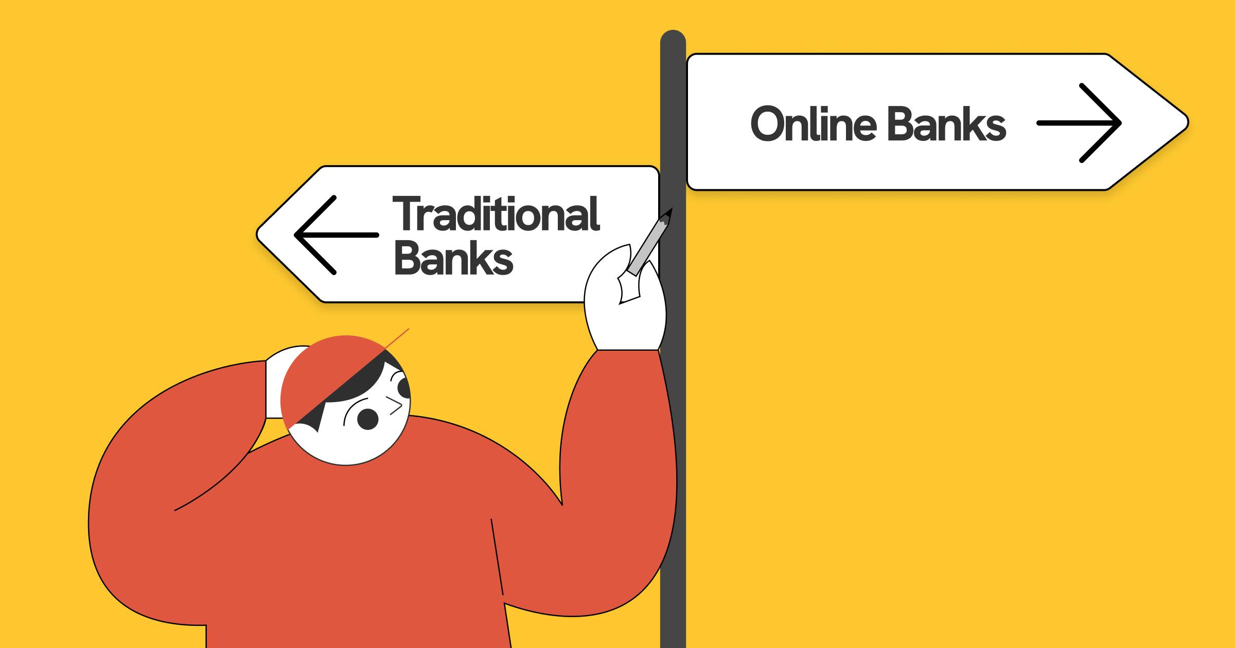 Online Banking vs Traditional Banking: How Do They Compare? | Statrys
