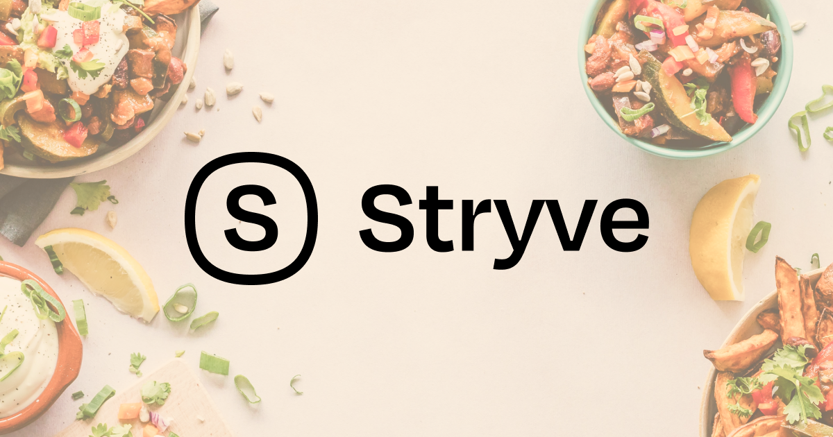 Recipes - Stryve
