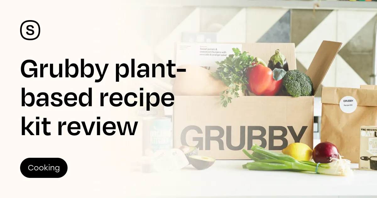 Grubby plant-based recipe kit review - Stryve