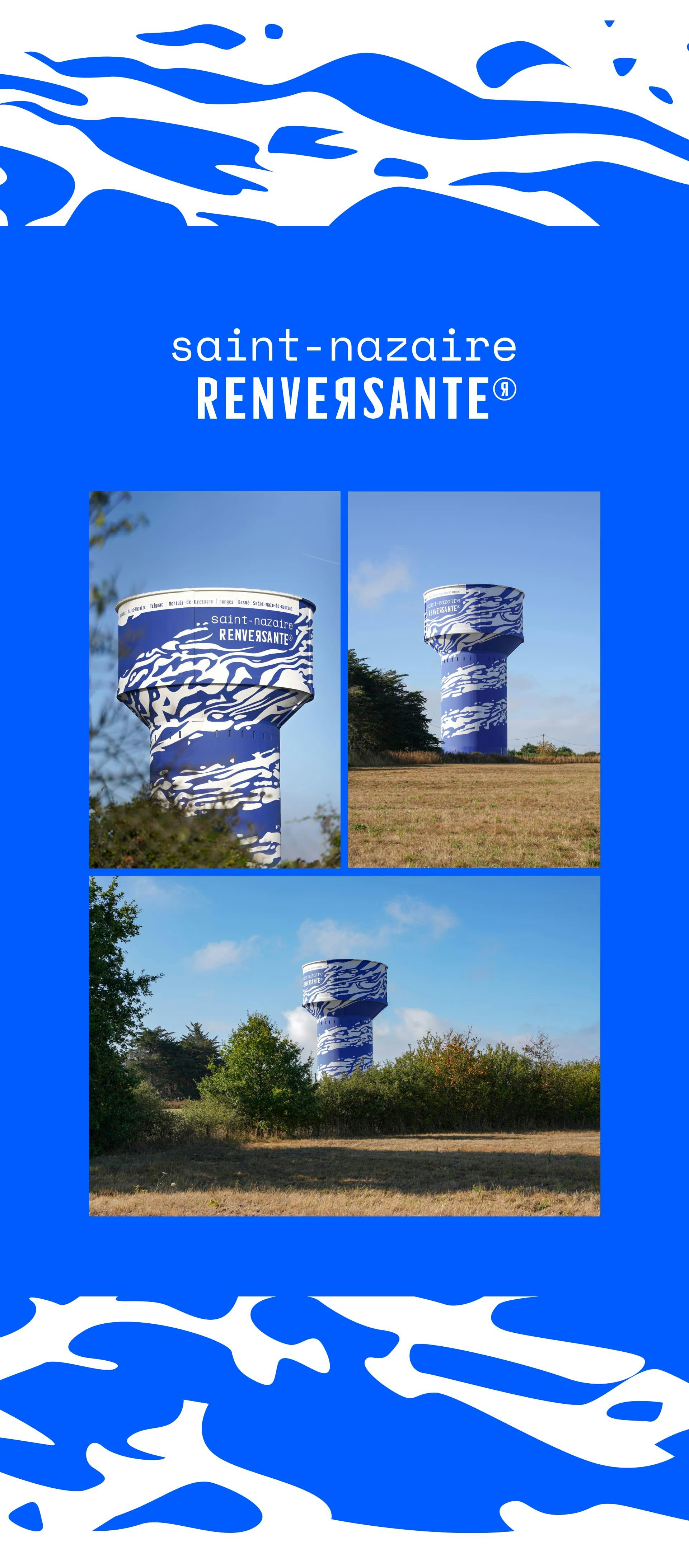 Saint-Nazaire - Fresque murale extérieure | Studio Katra