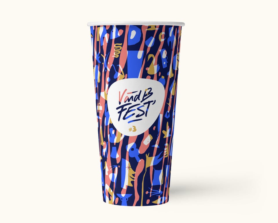 V and B Fest - Identité graphique | Studio Katra