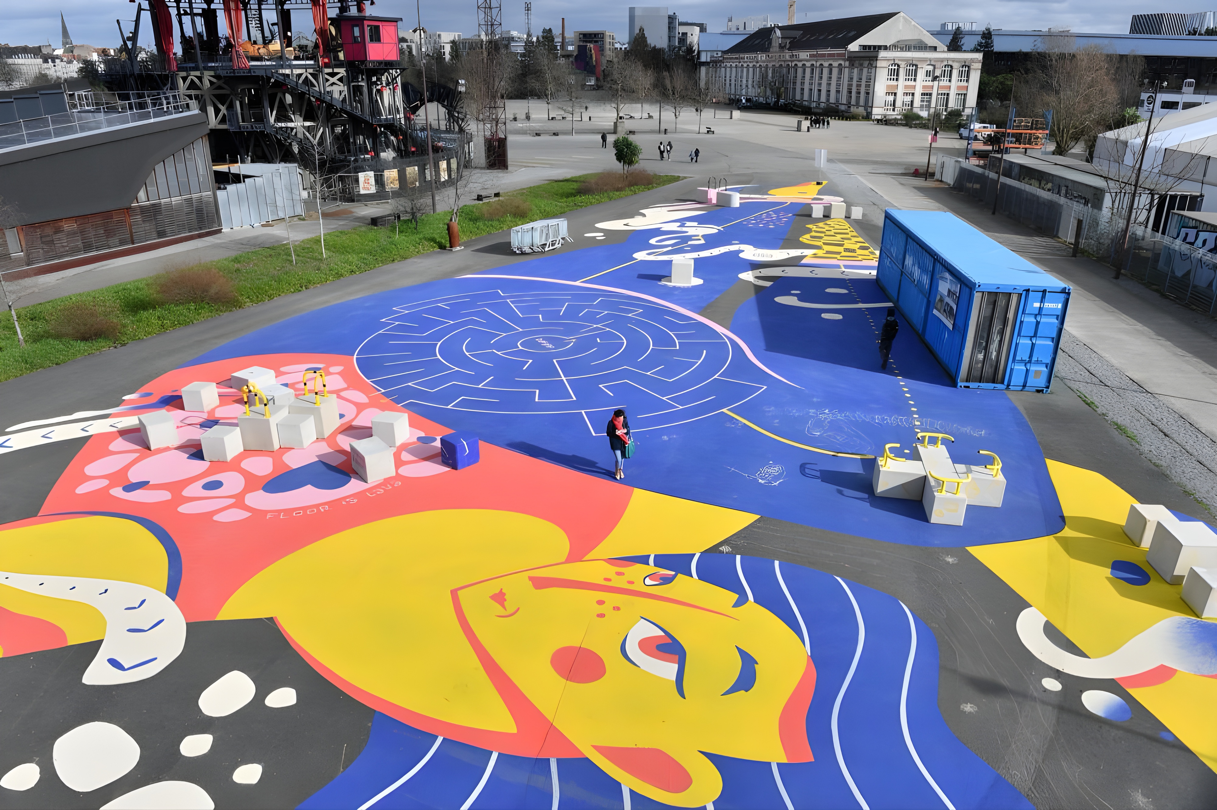 Design Actif : La Cale de Créateurs se transforme en parcours sportif ...