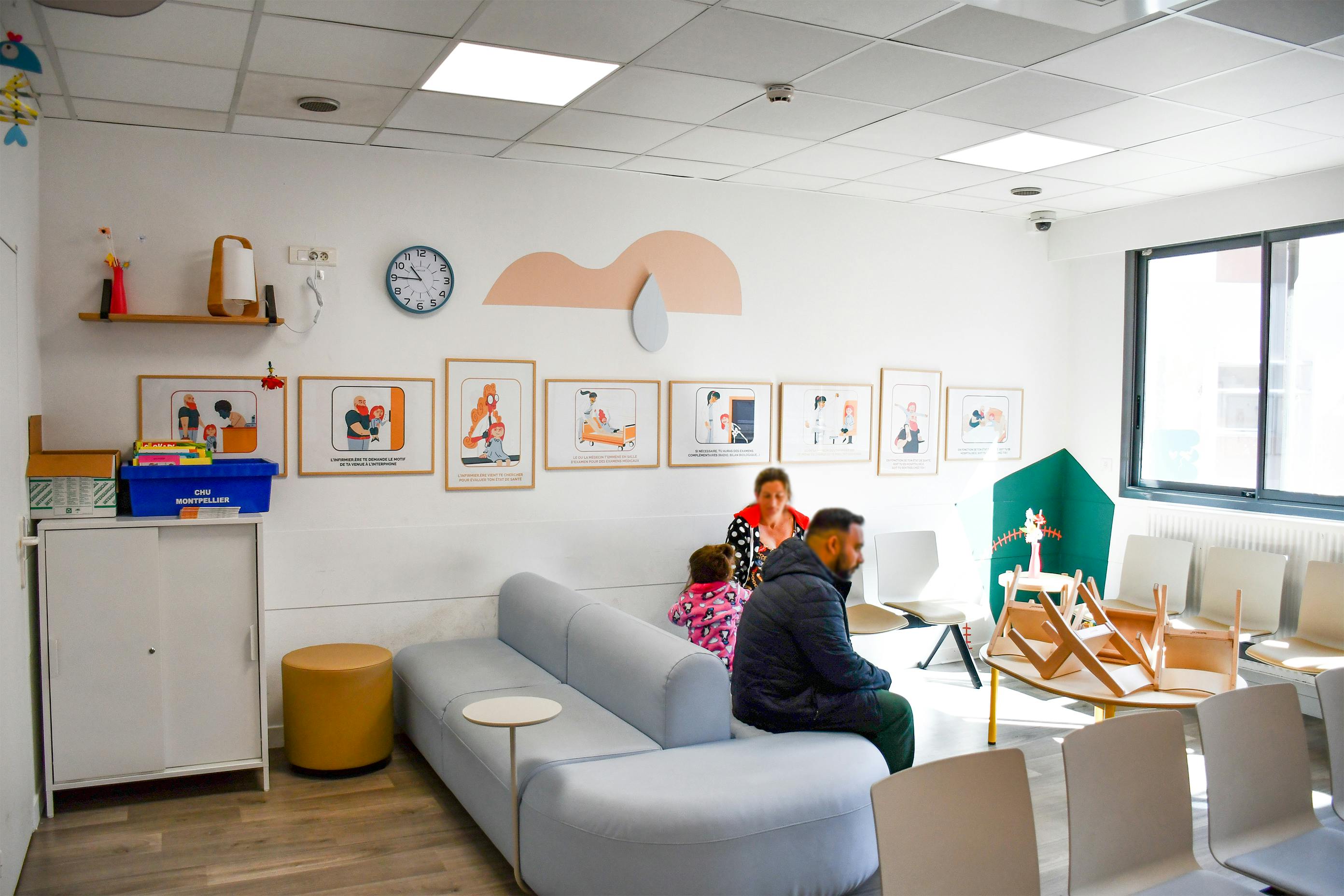 CHU Montpellier : Design d'espace | Studio Katra