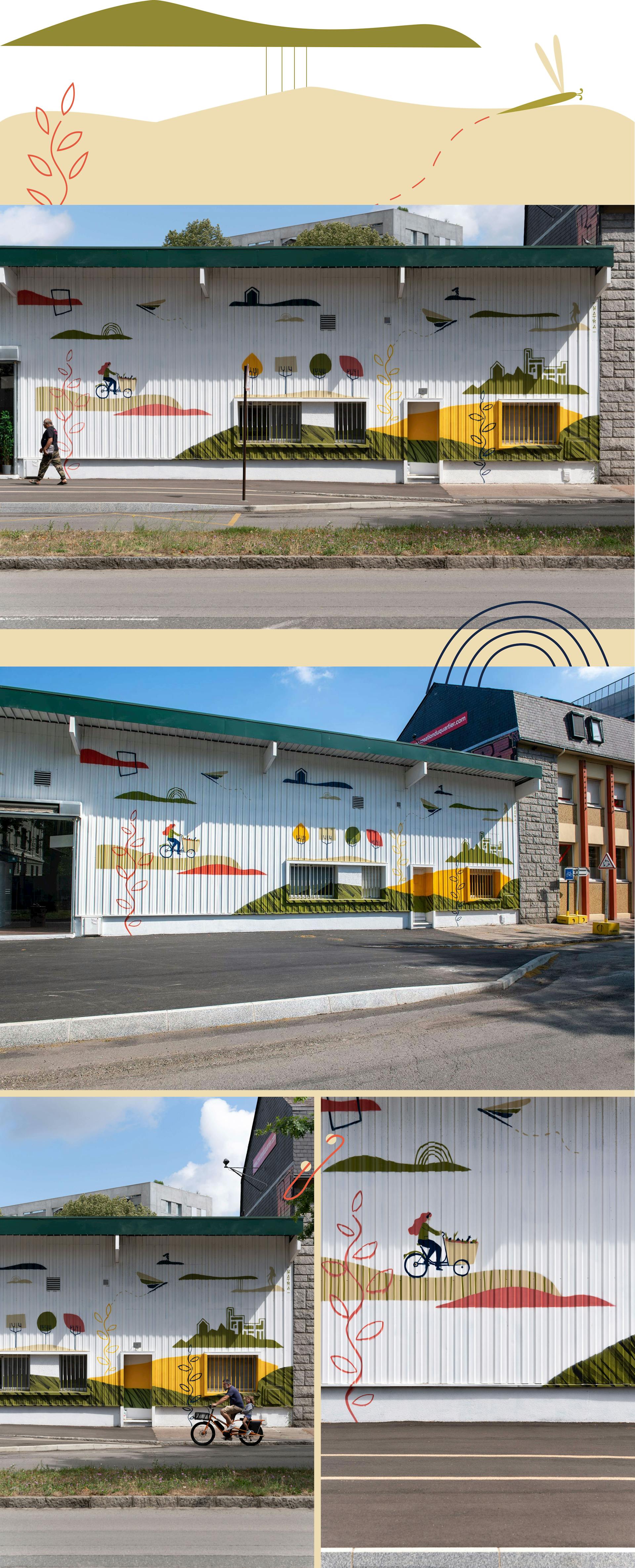 Labo Diva - Fresque murale et Scénographie | Studio Katra