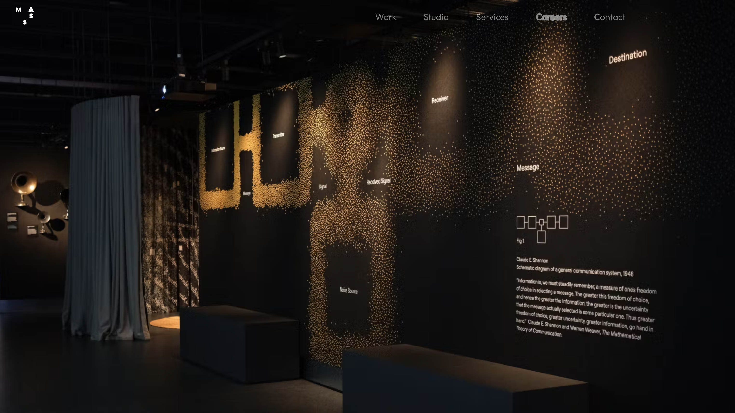 Studio MASS / NCM Signal to Noise exhibition
