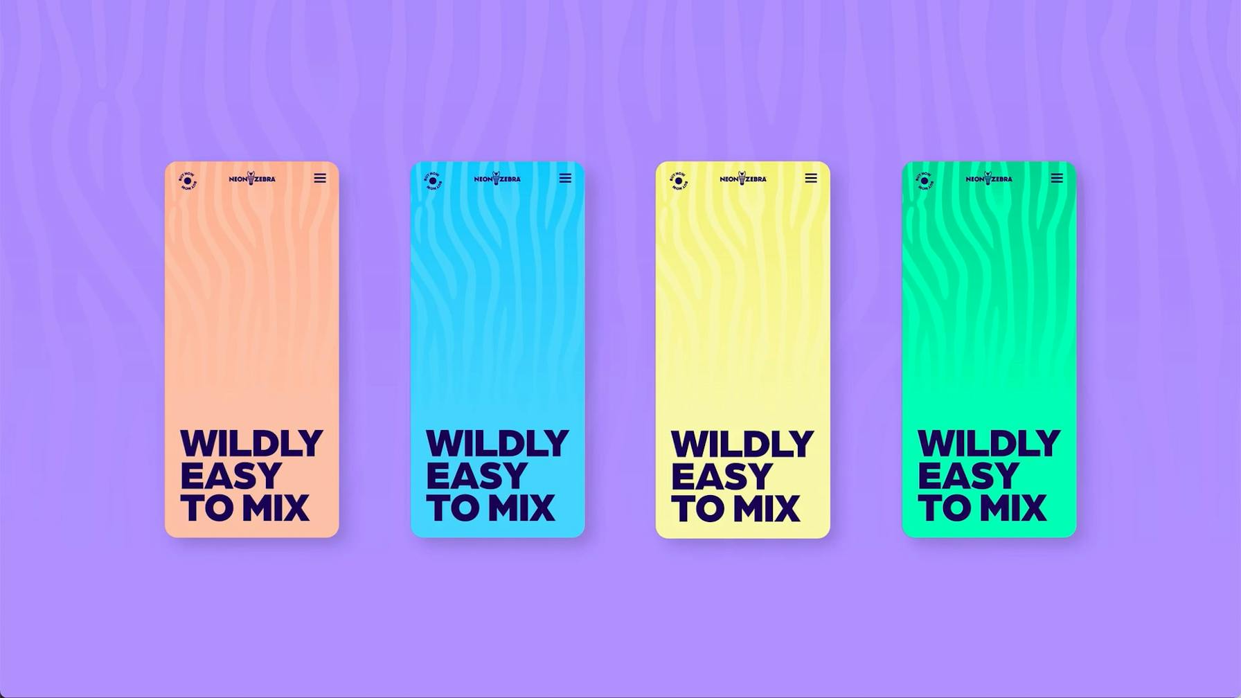 Neon Zebra – Studio Mega