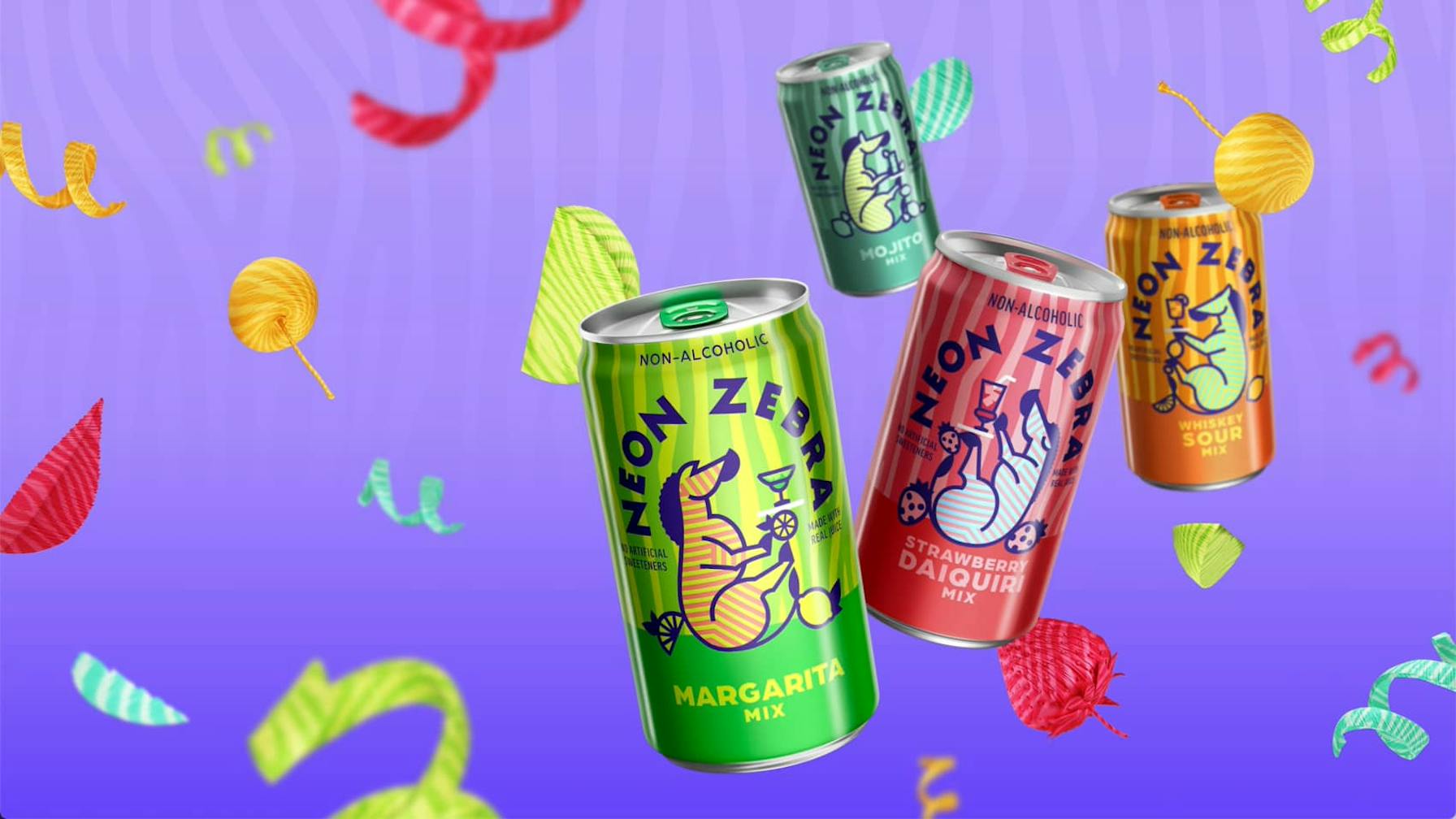 Neon Zebra – Studio Mega