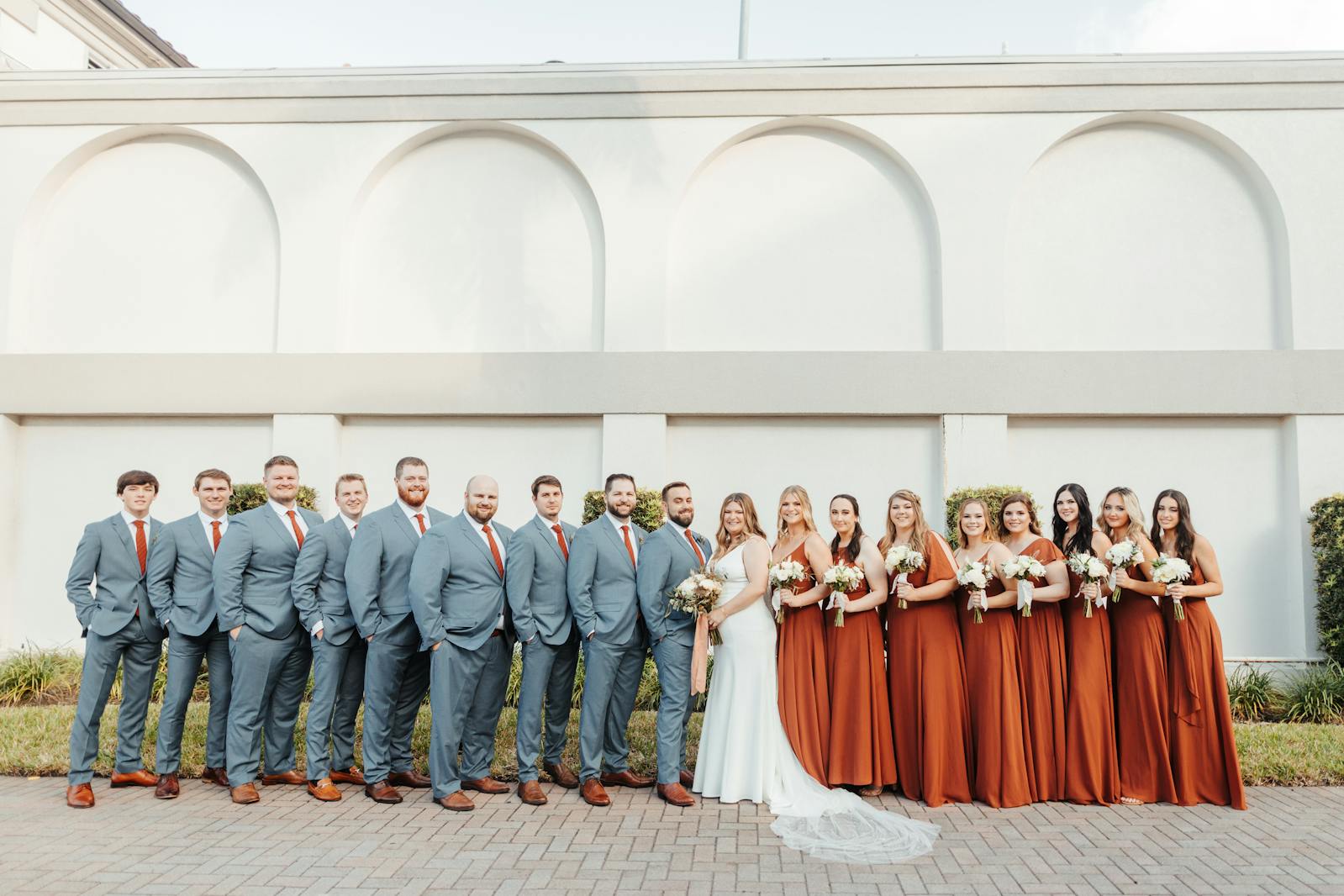 Courtney & George | Earth Tone Wedding in Florida