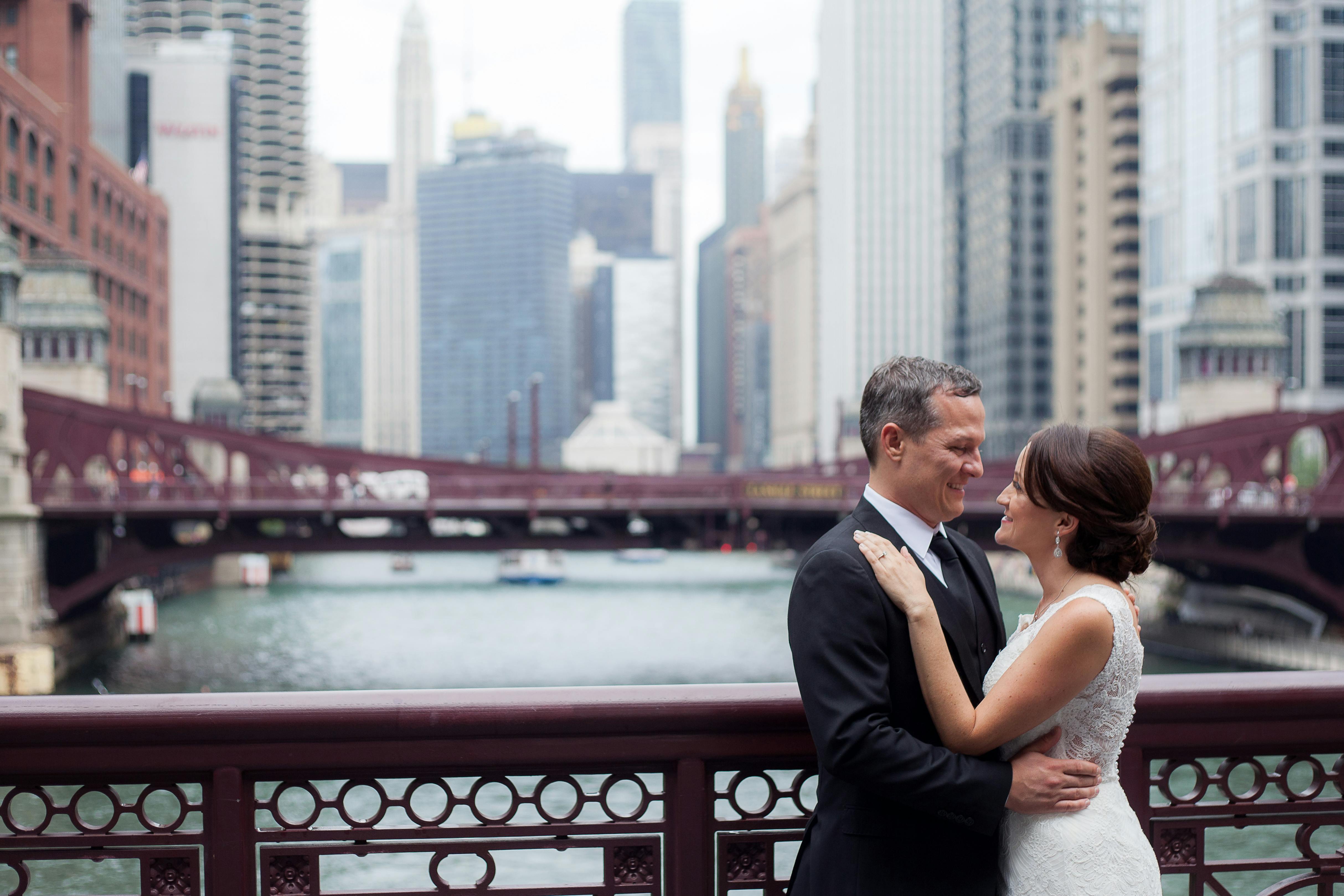 Brandon and Emily | A Classic Wedding in Downtown Chicago