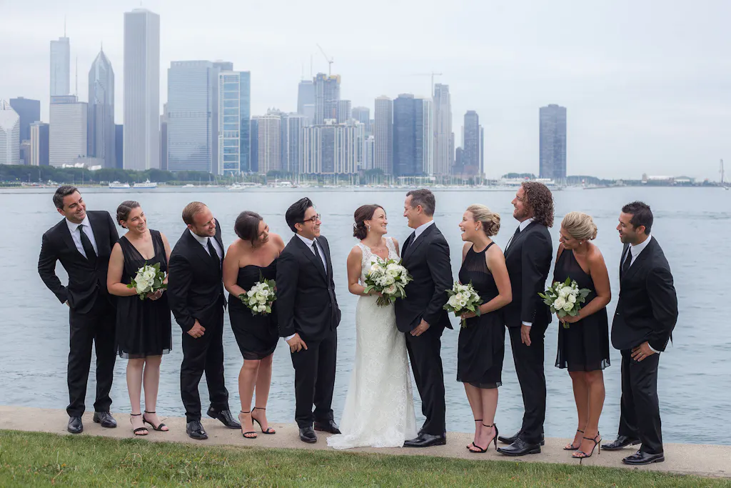 Brandon and Emily | A Classic Wedding in Downtown Chicago