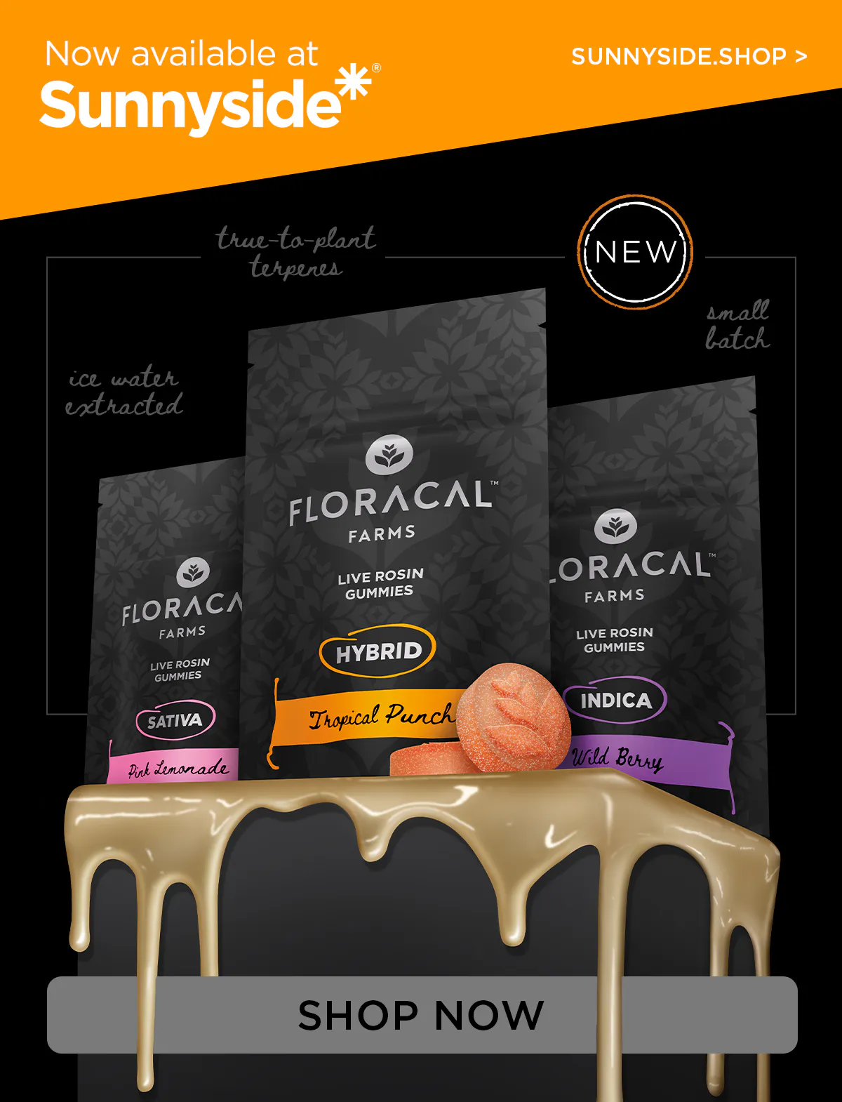 Introducing Live Rosin Gummies from FloraCal! | Sunnyside Cannabis ...