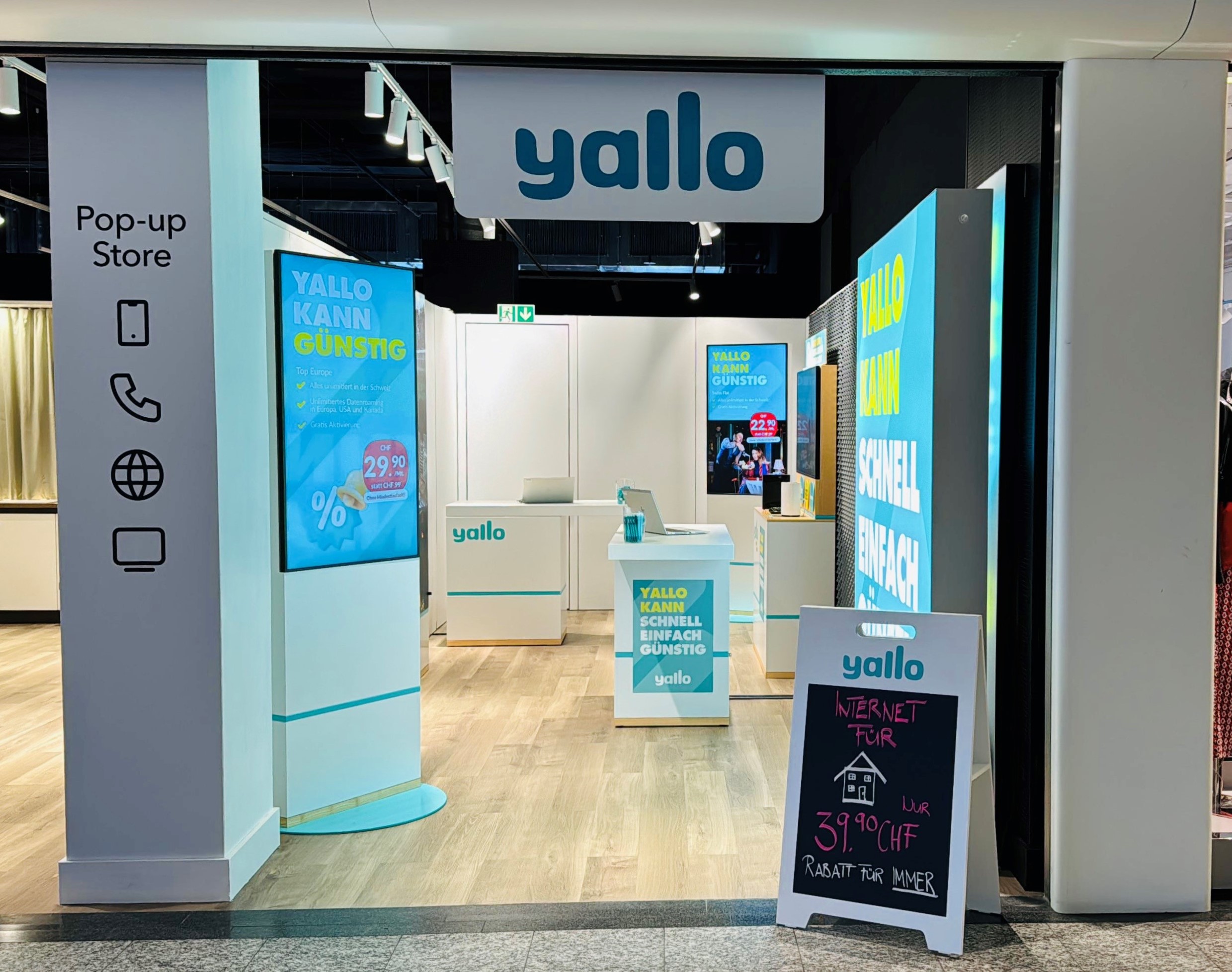 Shops, Stores, Standorte und Öffnungszeiten | yallo