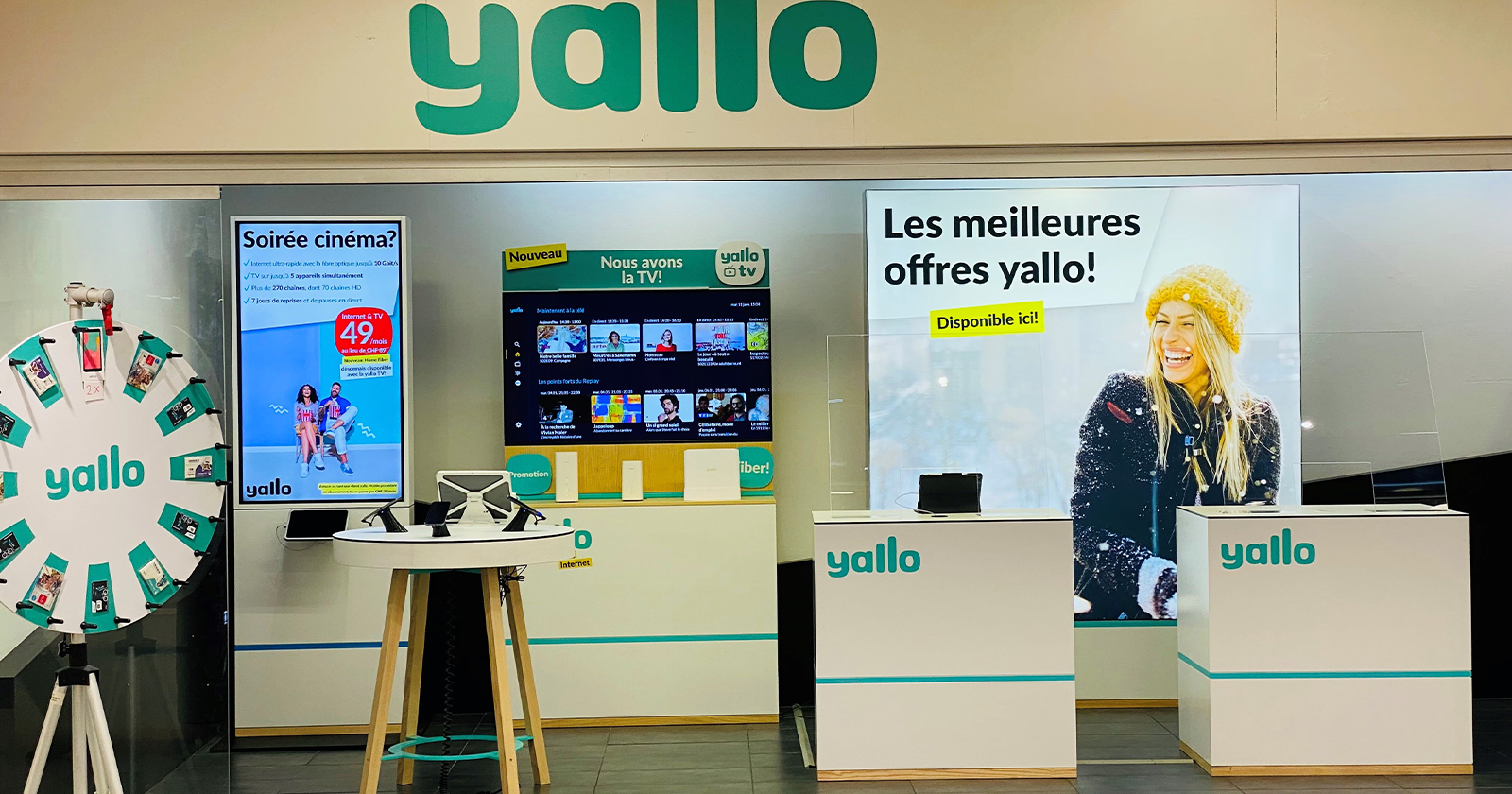 Nos boutiques et heures d'ouverture | yallo