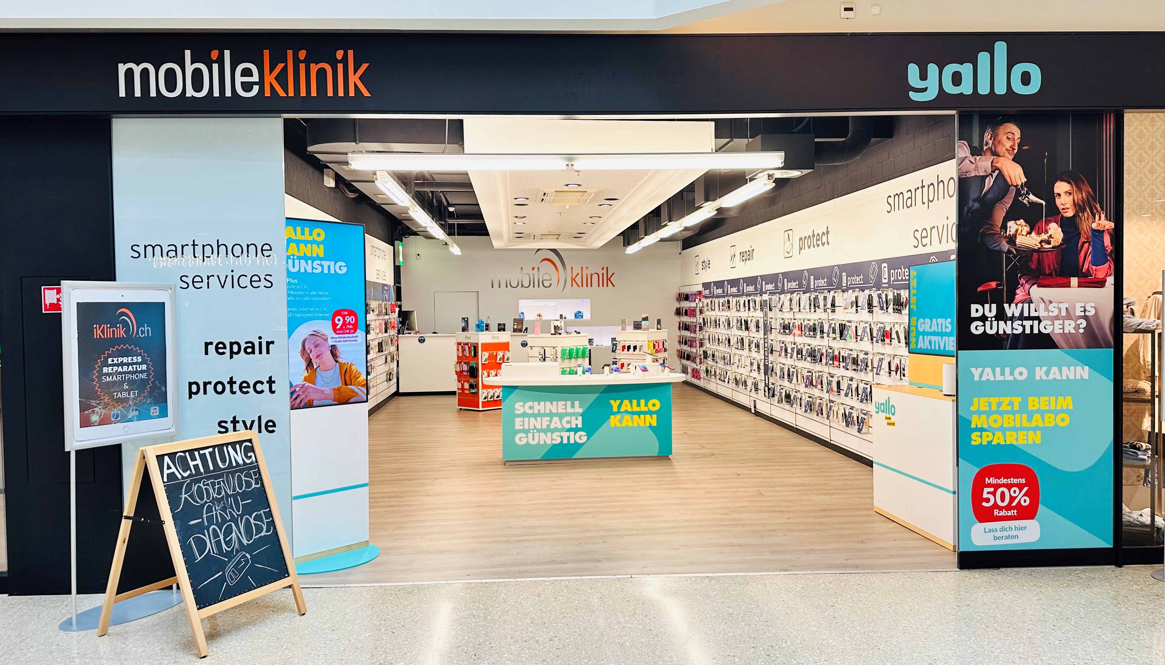 yallo Shops und Öffnungszeiten | yallo