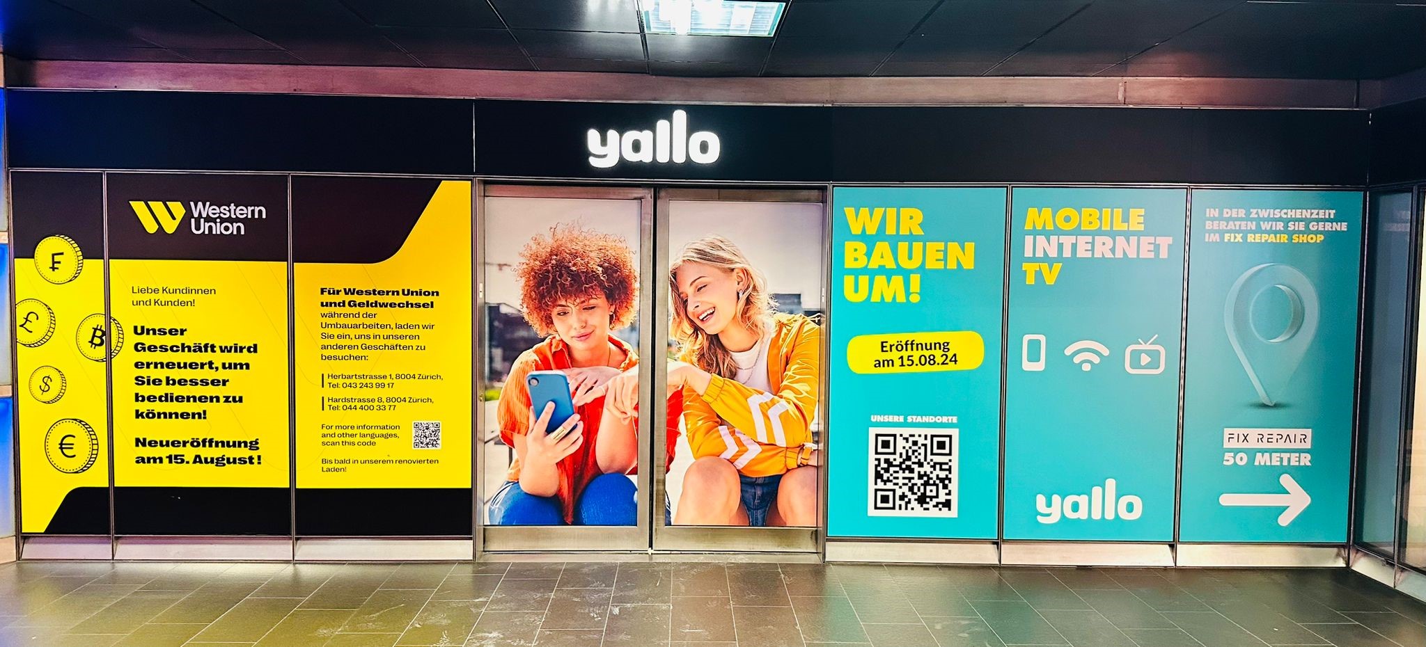 Shops, Stores, Standorte und Öffnungszeiten | yallo