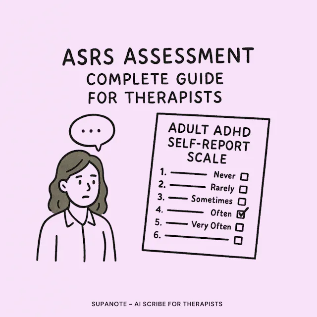 ASRS Assessment – ADHD Screening Tool