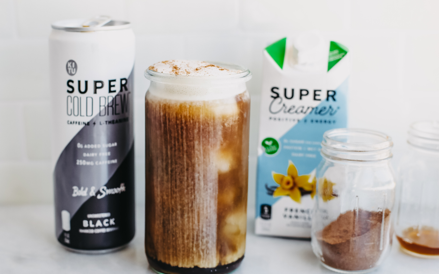 Vanilla Cold Foam Iced Coffee | Super Coffee