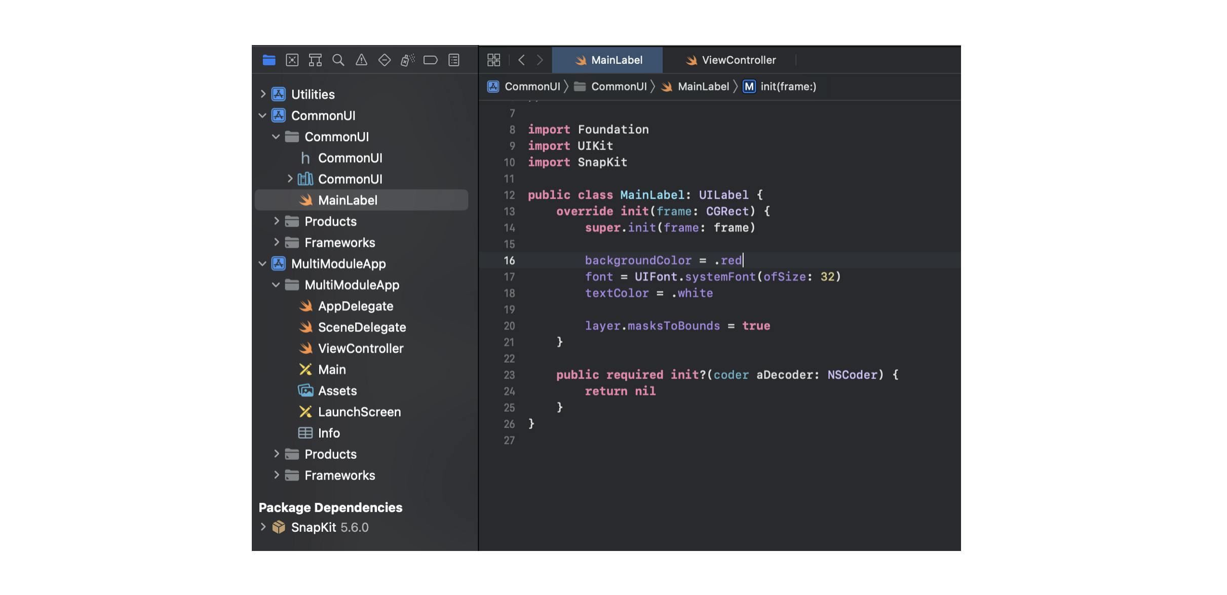 How to Modularize an iOS Application from Scratch