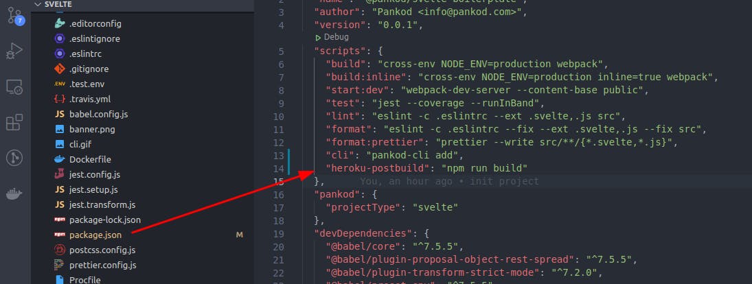 Easy Guide: Deploing a Svelte App to the Heroku Hosting Platform
