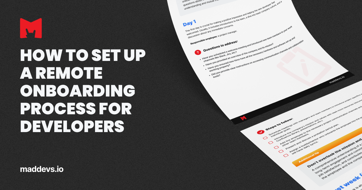 Essential Checklist for Remote Developer Onboarding