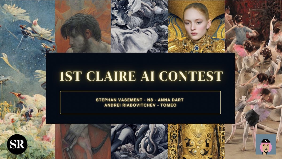 1st Claire Ai Contest Celebration Superrare