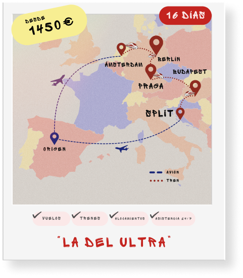 Ultra 2025 Split + Budapest: 14 días desde 1450€ | Survivors