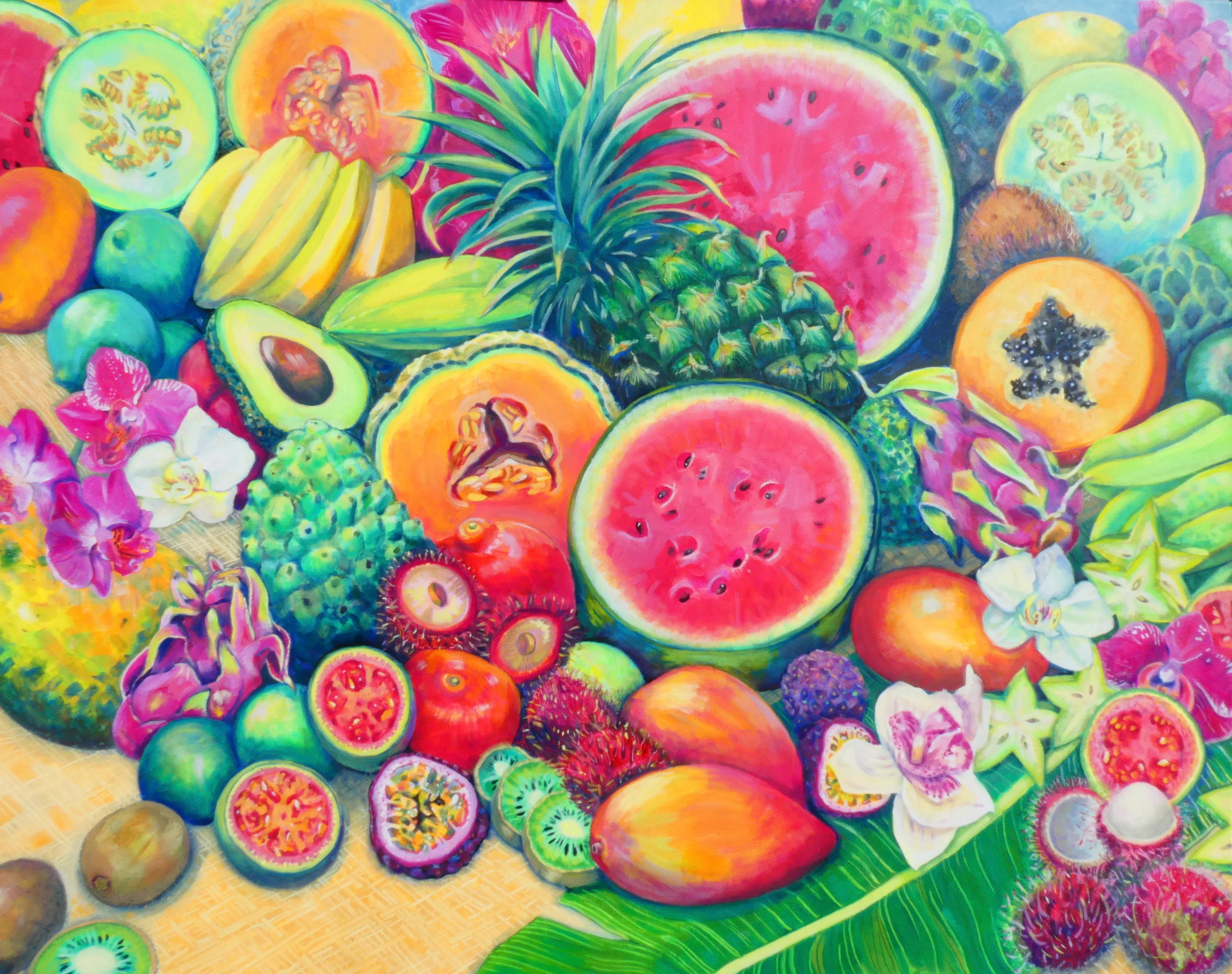 Fruits exotiques · Suzanne Fourré-Dubois