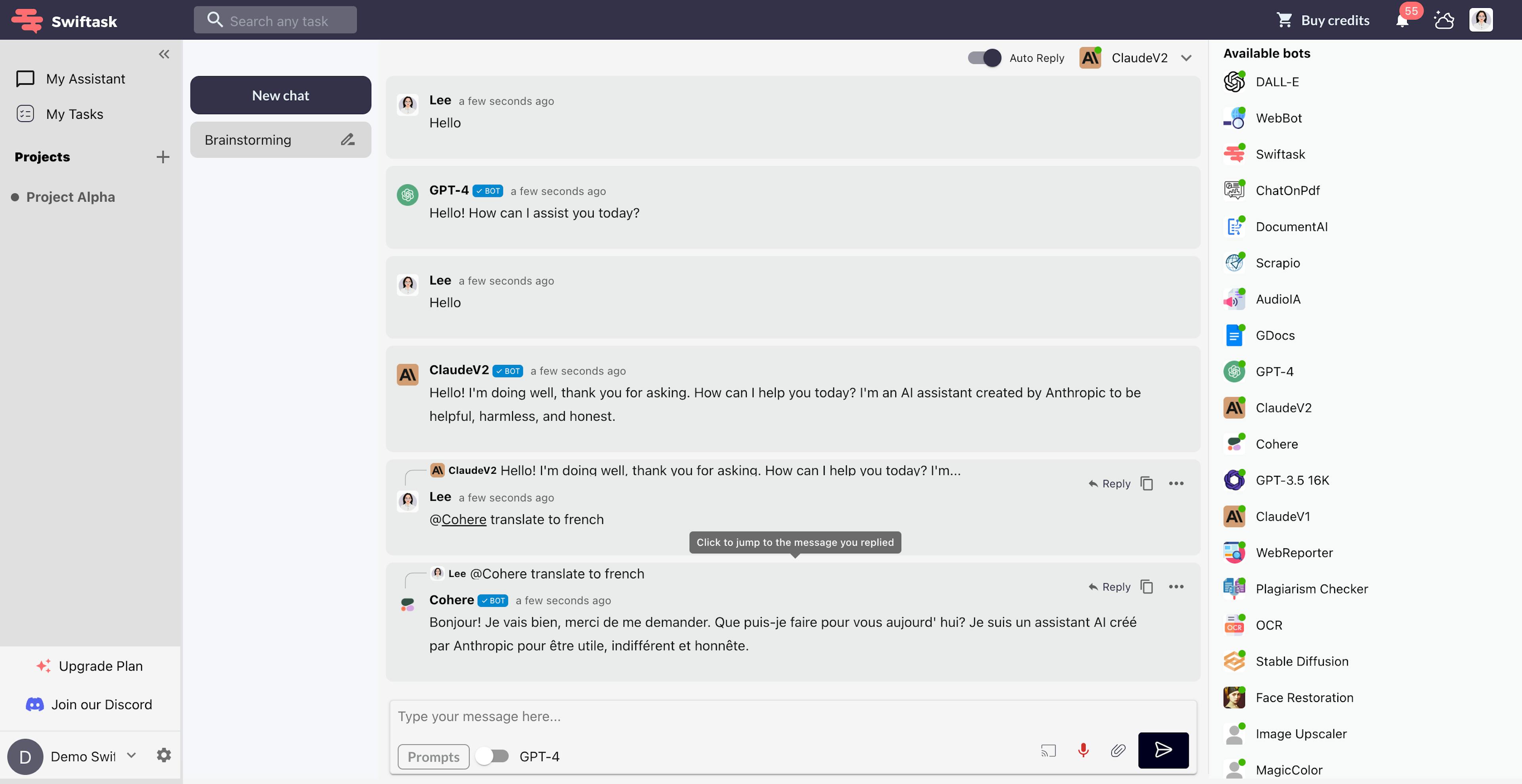 Boost Your Productivity and Creativity with Swiftask - All-in-One AI Assistant