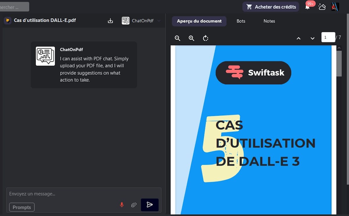 ChatOnPDF : transformez votre lecture de PDF en Dialogue