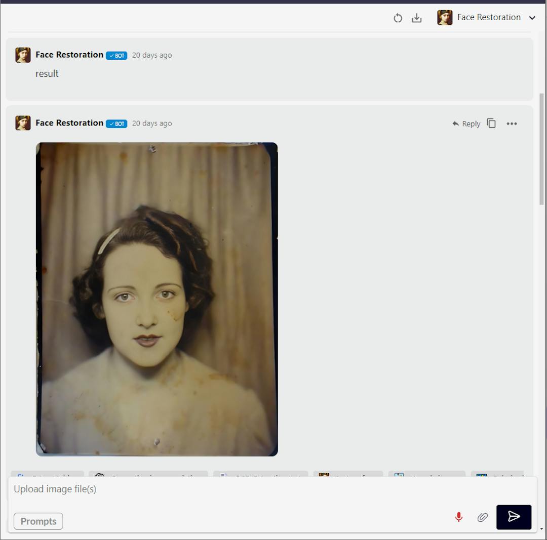 How to restore a blurred or damaged portrait?