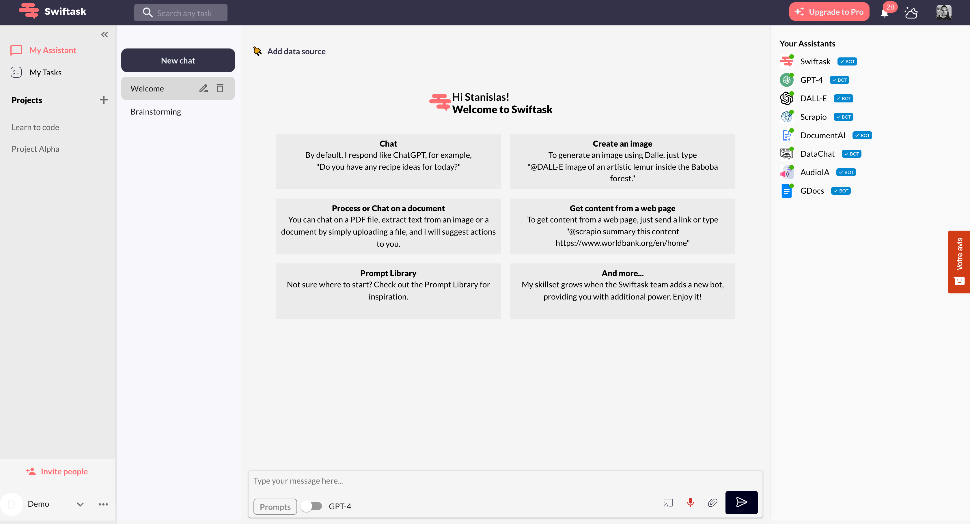 Boost Your Productivity and Creativity with Swiftask - All-in-One AI Assistant