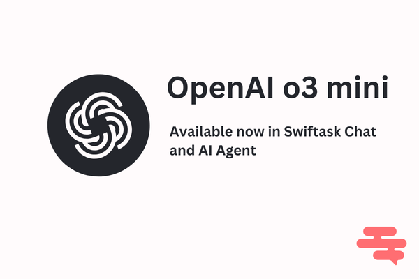 O3-mini OpenAI: new language model | Available on Swiftask