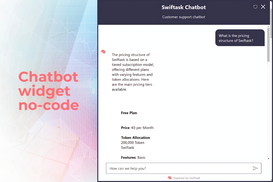 Comment intégrer un chatbot widget no-code sur votre site