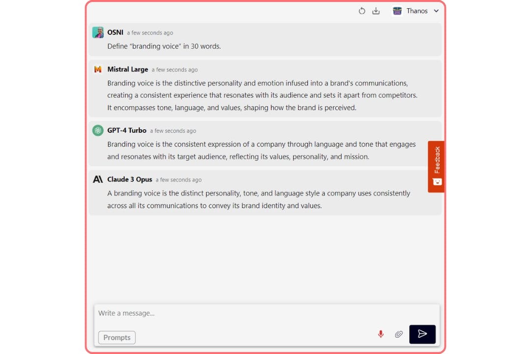 Multi AI Chat : connect with AI from a single interface